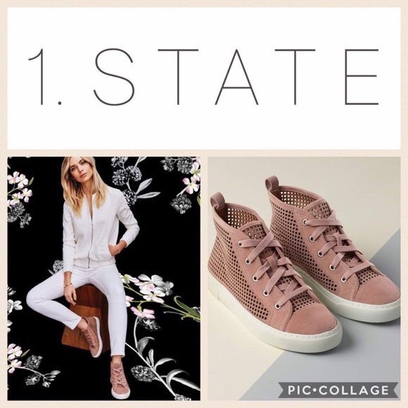 1. State | Shoes | State High Top Sneakers Suede | Poshmark